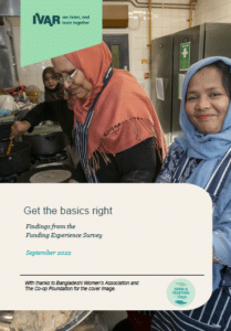 Get the basics right: Findings from the Funding Experience Survey - IVAR